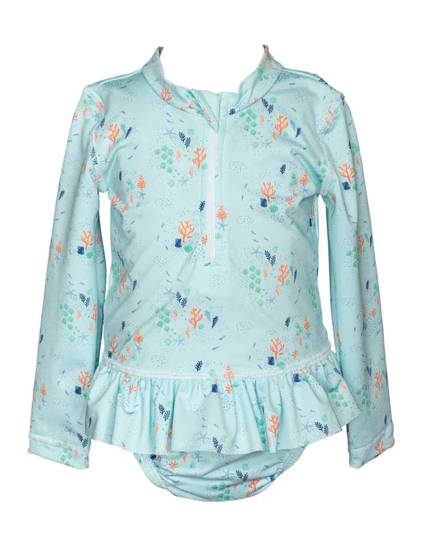Reef Girl Rash Guard Set